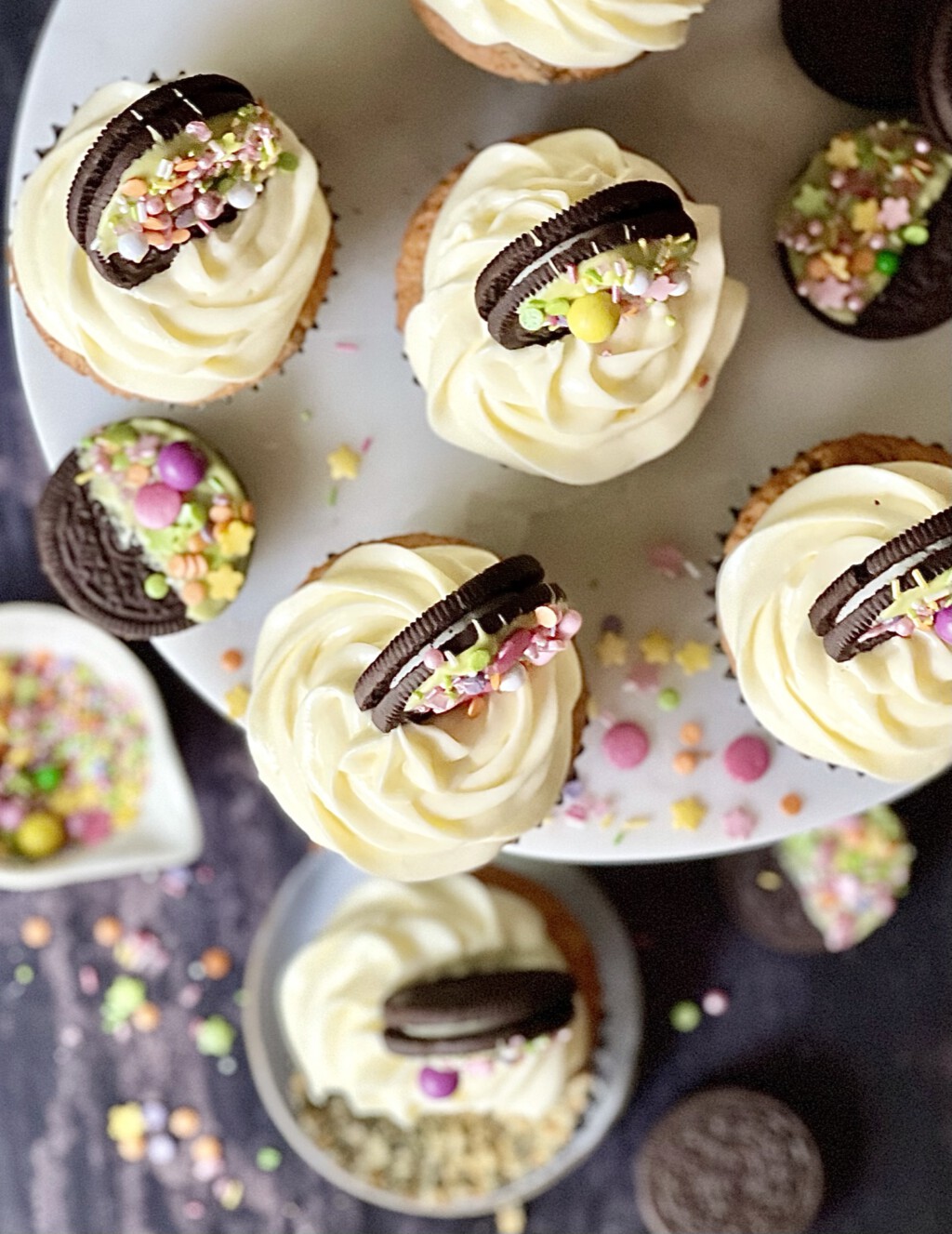 Oreo Cupcakes - Von Januar bis Dezember