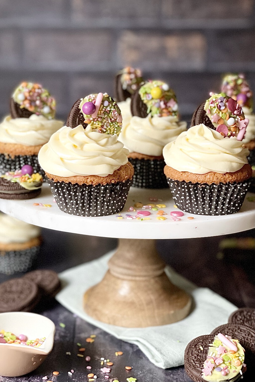 Oreo Cupcakes - Von Januar bis Dezember