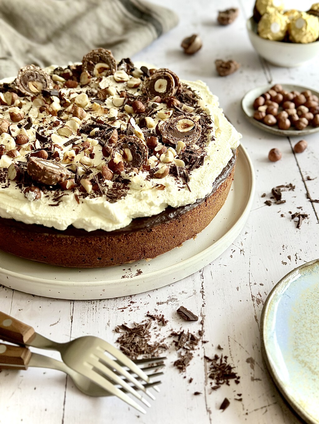 Haselnuss-Schoko-Torte - Von Januar bis Dezember