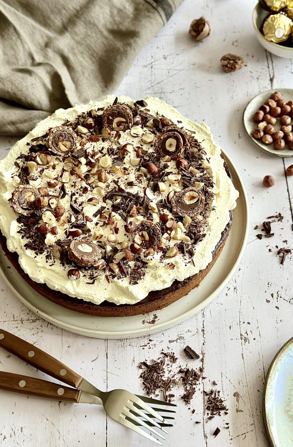 Haselnuss-Schoko-Torte - Von Januar bis Dezember