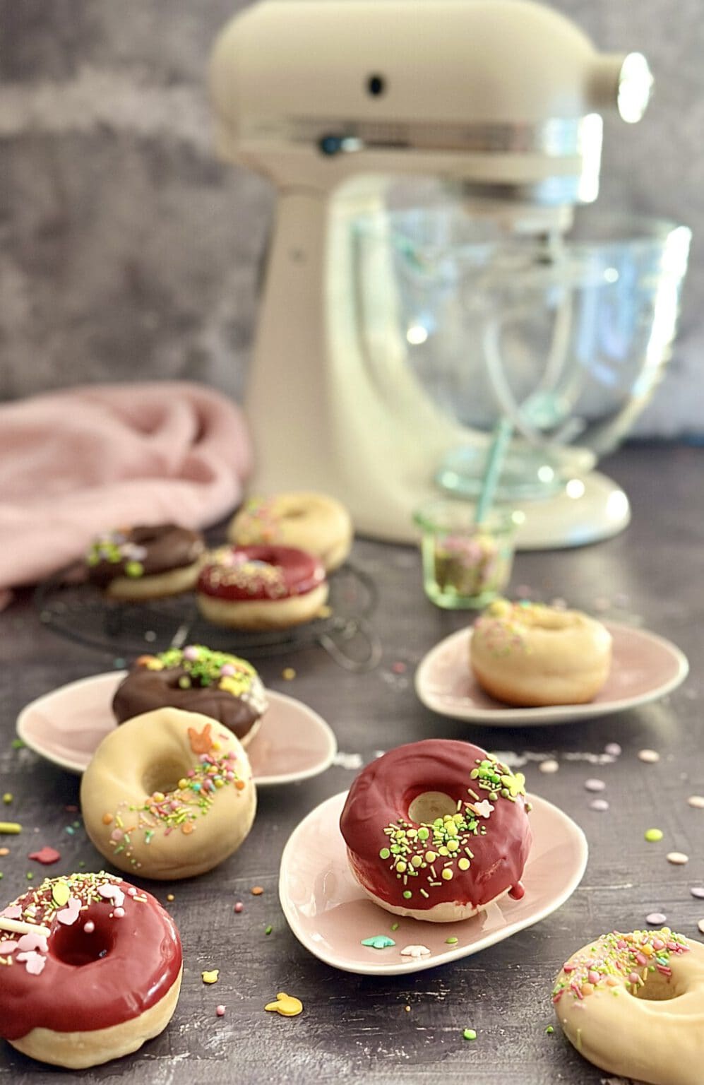 Oster-Donuts (aus dem Ofen) - Von Januar bis Dezember
